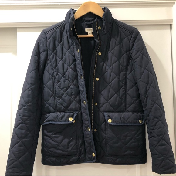 J. Crew | Jackets & Coats | Jcrew Quilted Jacket | Poshmark